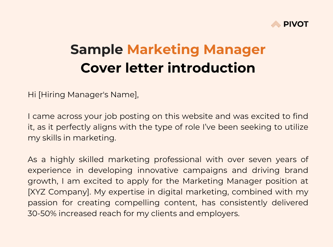 How to Start a Cover Letter [+ Introduction Examples]