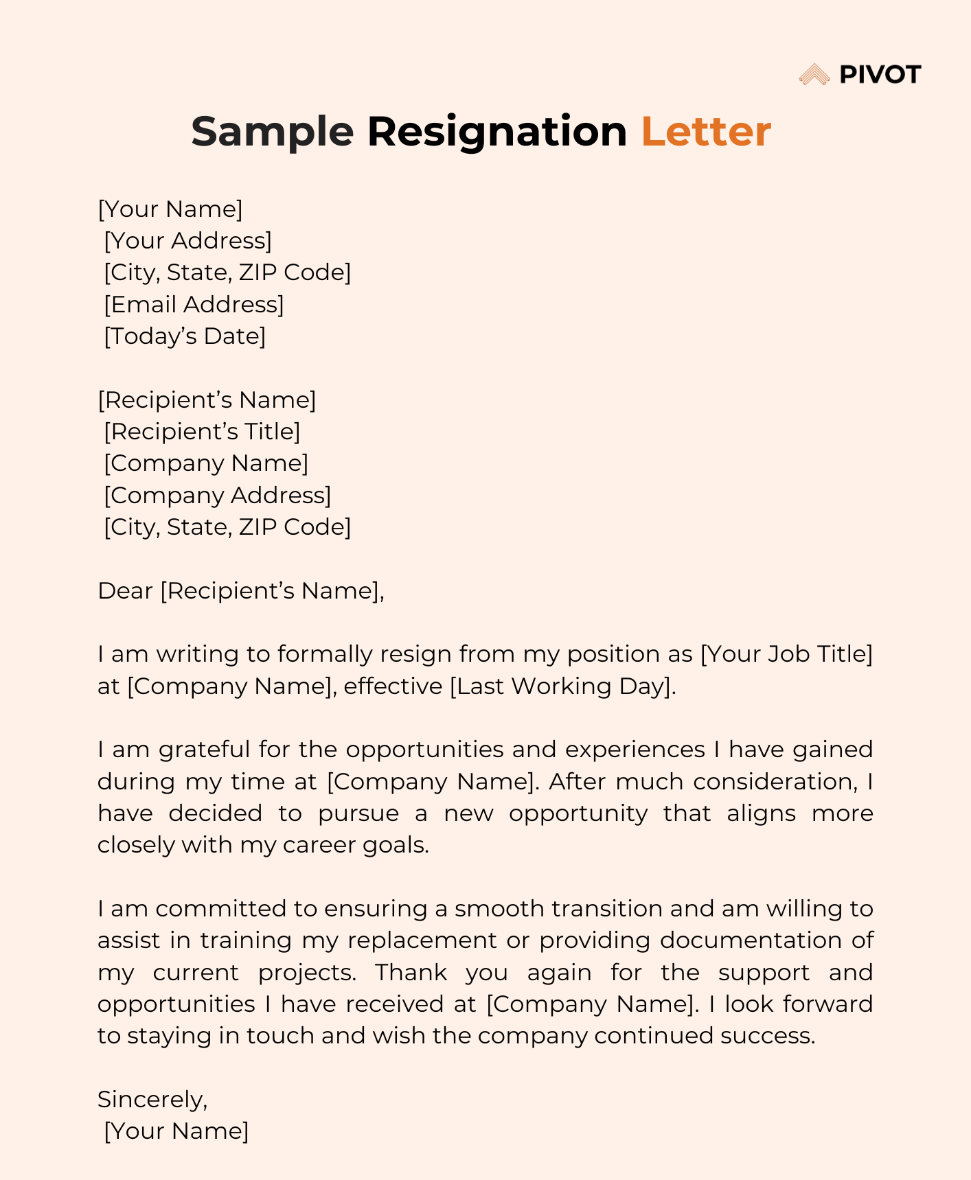 How to Write a Resignation Letter in 2024 [+ Examples]