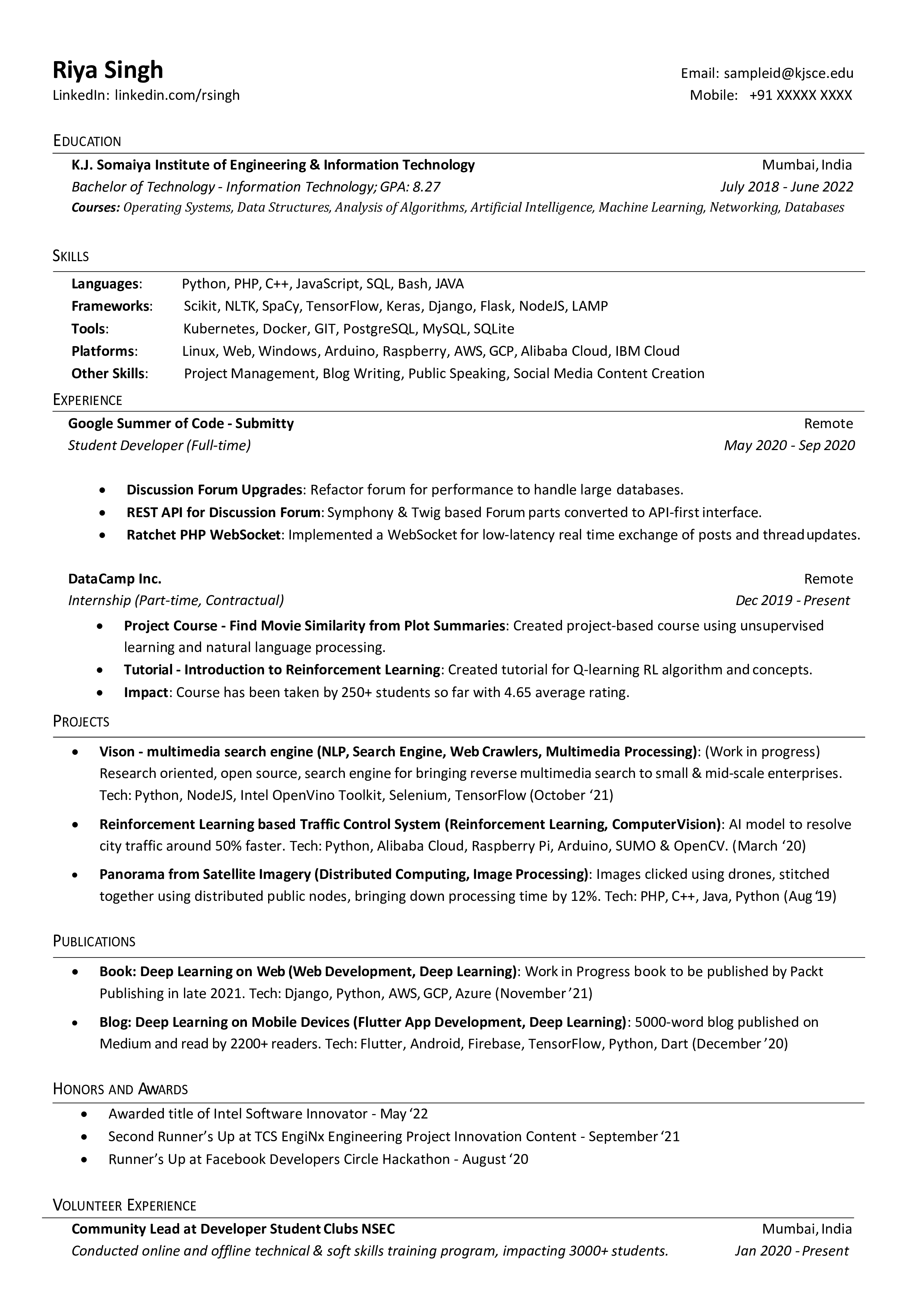 Resume Format for Freshers: Templates + Easy Guide